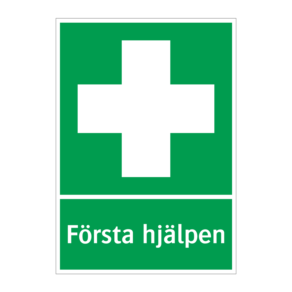 Första hjälpen skylt - Nödskyltar - Skyltcentralen
