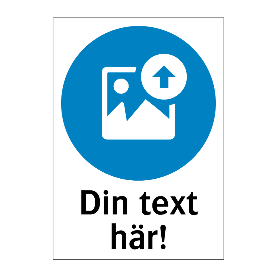 Påbudsskyltar - Skyltar med påbud— Skyltcentralen