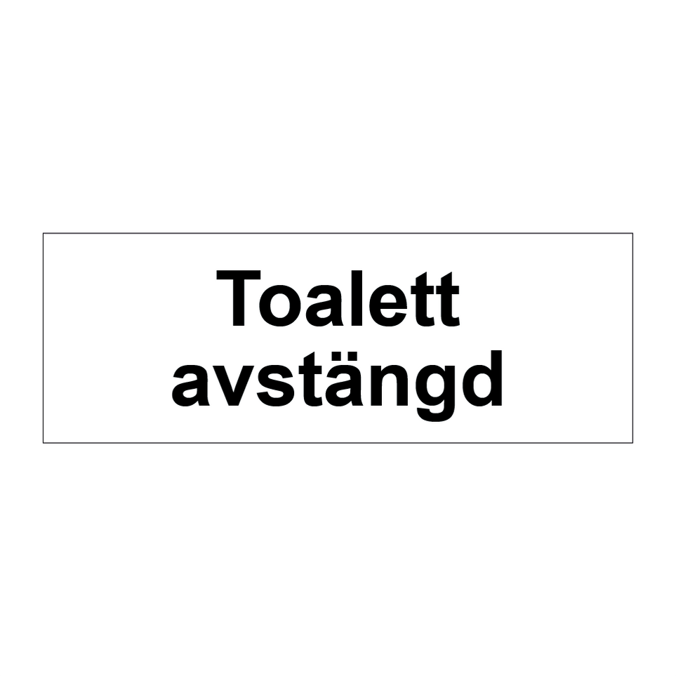Toalettskyltar - Skyltar för toaletten— Sida 5— Skyltcentralen
